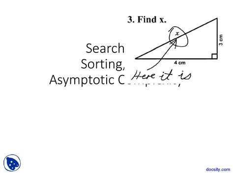 Searching Sorting Object Oriented Programming And Data Structures Lecture Slides Docsity