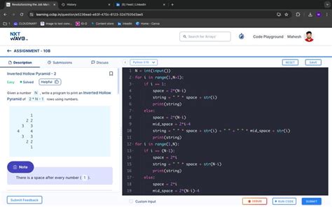 Mahesh P On Linkedin Day12 30daysofcodechallenge Happyleaning