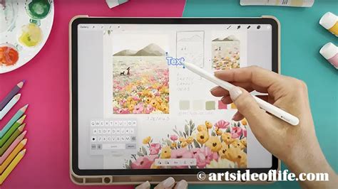 How To Add Text In Procreate Procreate Tips Tricks