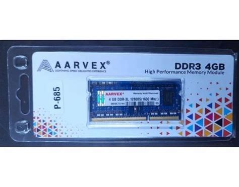 Ddr Sdram Aarvex Laptop Ram 4gb Ddr3 1600mhz For Server At ₹ 3299 Piece In Jaipur