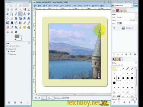 H Photo Frame GIMP YouTube