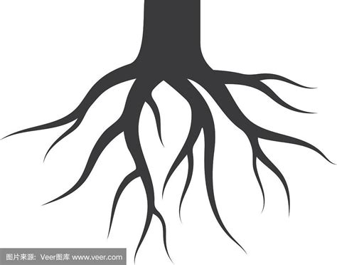 大树根的简笔画（共11张） 简笔画图片大全