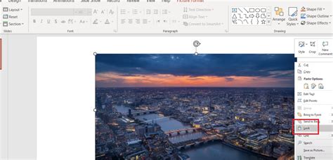 How To Lock A Picture In Powerpoint PresentationSkills Me