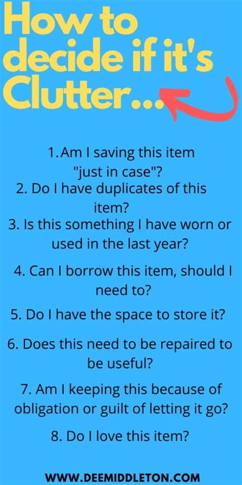declutter and organize your home