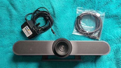Logitech Meetup Video Conference Cam And Speakerphone Microphone With Tv Bracket £130 72 Picclick Uk