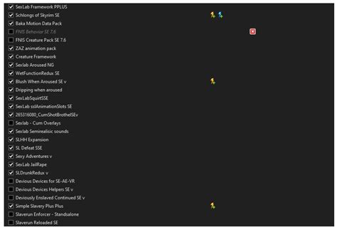 Unable To Get Sexlab Working Technical Support Skyrim Special Edition Loverslab