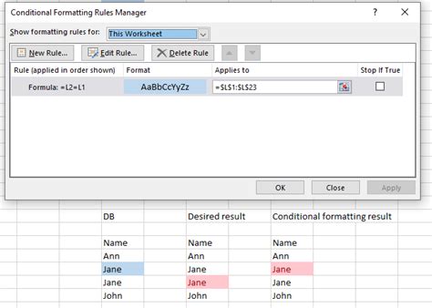 Excel Conditional Formatting For Finding Duplicates Stack Overflow