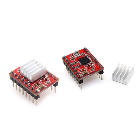 A4988 Stepper Motor Driver Module For Pololu Reprap 3d Printer Stepstick Pack Of 2