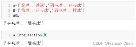 Python数据结构——集合python 集合 Csdn博客