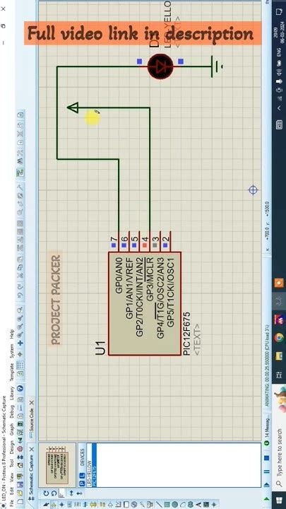 1 Pic12f675 Mplab Ide Configuration And Led On And Blink Code Explain