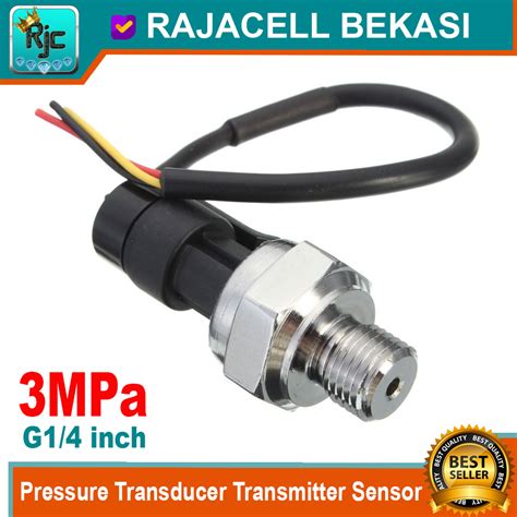 Sensor Tekanan Pressure Tranducer Transmitter Sensor G1 4 1 4 1 30mpa Lazada Indonesia