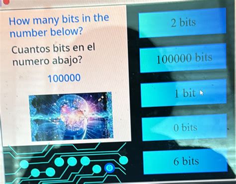 solved how many bits in the 2 bits number below cuantos bits en el