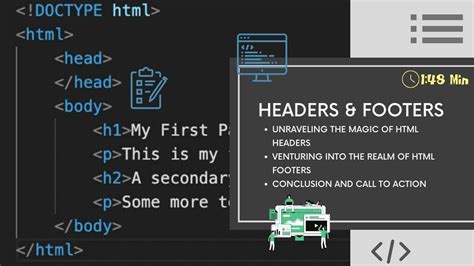 headers and footers 🤯 crafting cohesive web pages a deep dive into