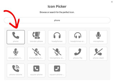 Select Icon