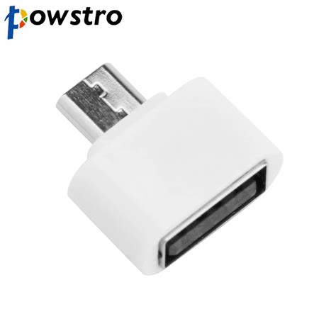 Powstro Mini Otg Cable Usb Micro Usb To Usb Converter For Tablet Pc Android Phone For Samsung
