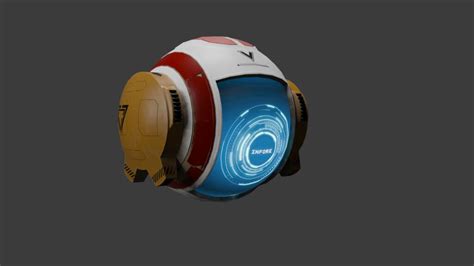 Flying Drone Security Guard From The Future 376648 3d Model Download 3d Model Flying Drone