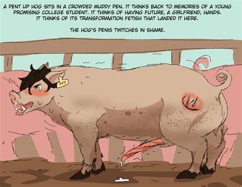 Rule 34 All Fours Anatomically Correct Branded Branding Mark Brown Hair Crying Dripping Penis