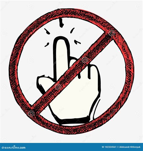 Hand Cursor Arrow Stock Illustration Illustration Of Click