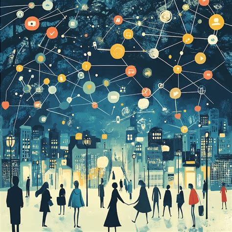 An Illustration Of Social Networkings Impact On Global Communication And Information Sharing