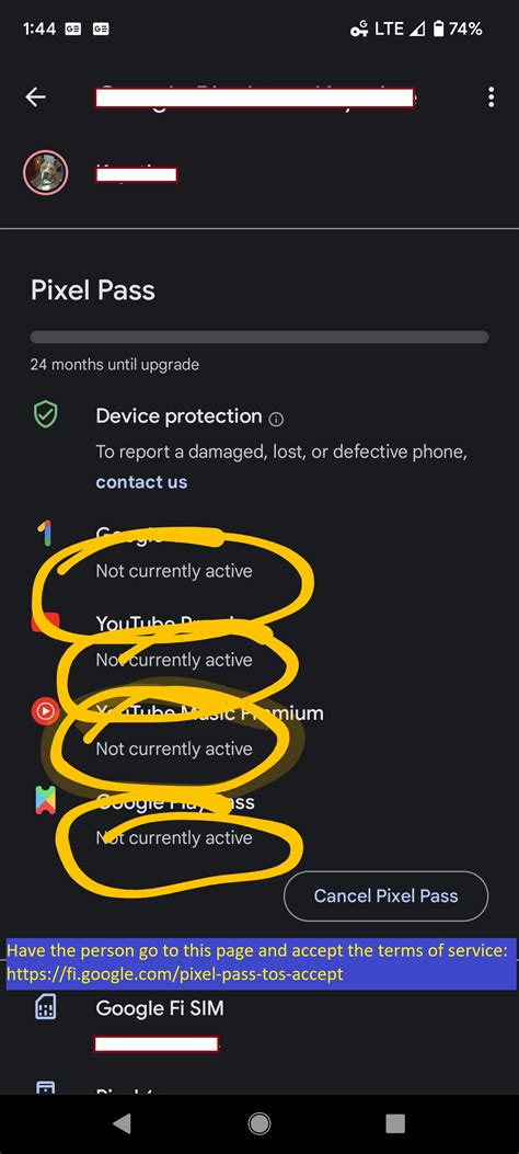 Pixel Pass Benefits Never Started For My Wife But We Found The Fix Today R GoogleFi