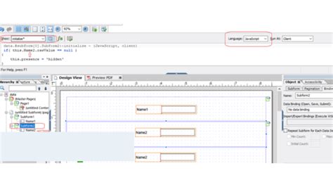 Adobe Interactive Forms Part 23 Hide Fields And Space Dynamically Using