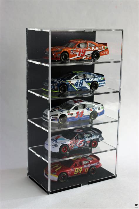 164 Scale Nascar´s On My Showcase For 5 Cars Made Of Acrylic Jv D E S