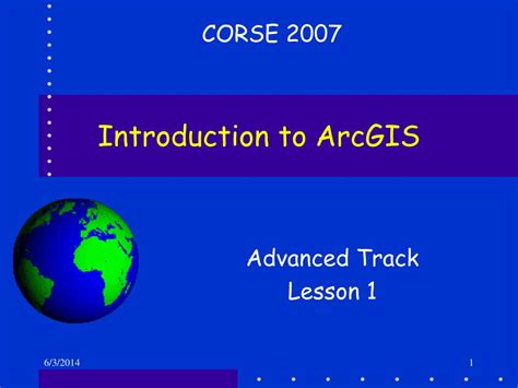 PPT Introduction To ArcGIS PowerPoint Presentation Free Download ID 921192