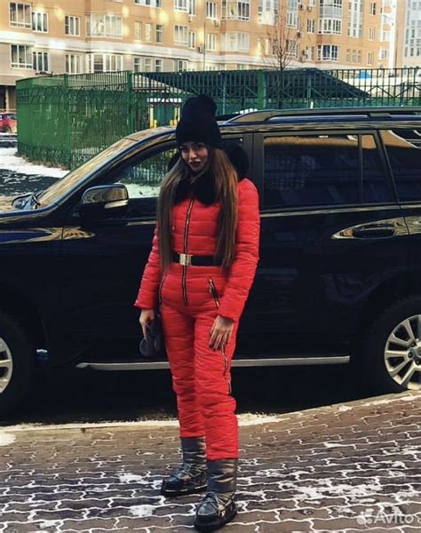 Зимний комбинезон купить в Москве с доставкой Личные вещи Авито Женские комбинезоны