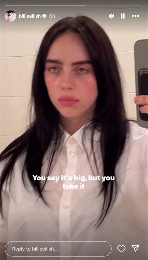 Billie Eilish Flashes Bra In See Through Top While Quoting Extremely