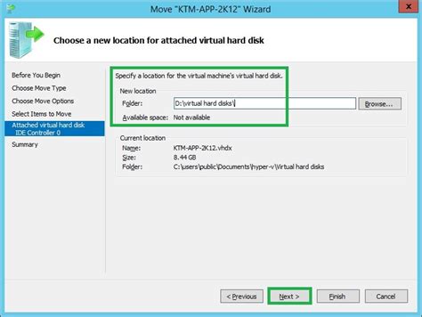 Configuring Storage Live Migration In Windows Server 2012 R2 Hyper V Ms Server Pro