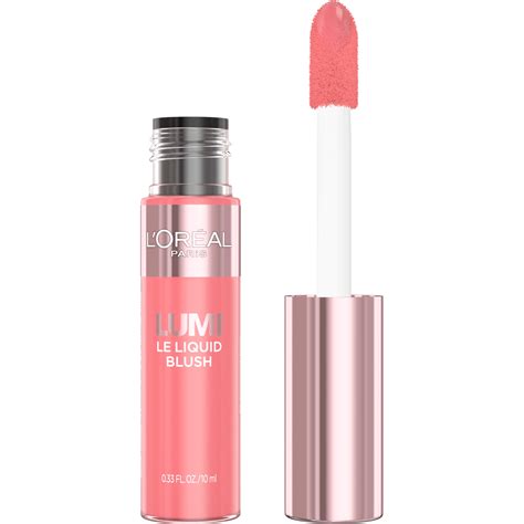 Loreal Paris Lumi Le Liquid Blush Dewy Bright Pink 033 Fl Oz