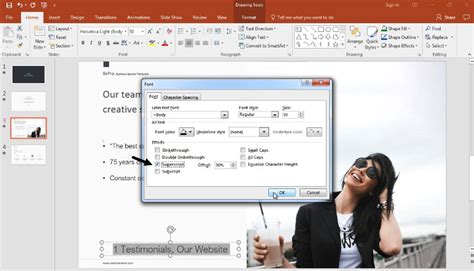 Как менять шрифт в презентации Powerpoint 91 фото