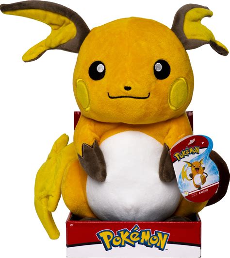 Pokémon Raichu 2 Plush 30 Cm