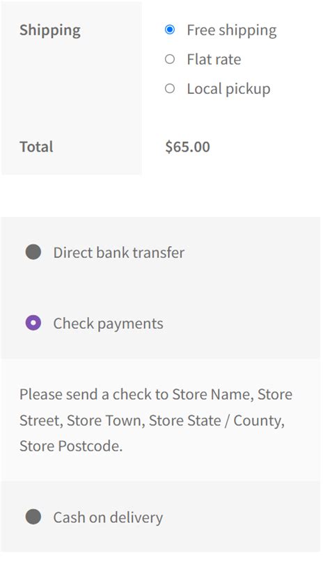 How To Add Woocommerce Checkout Fees Based On Shipping Method And Payment