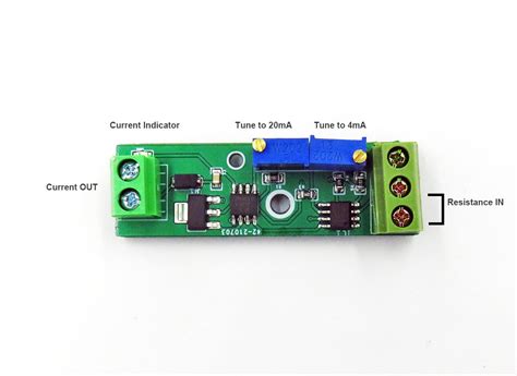 Resistance To Current Loop Coverter Transmitter ElectroDragon