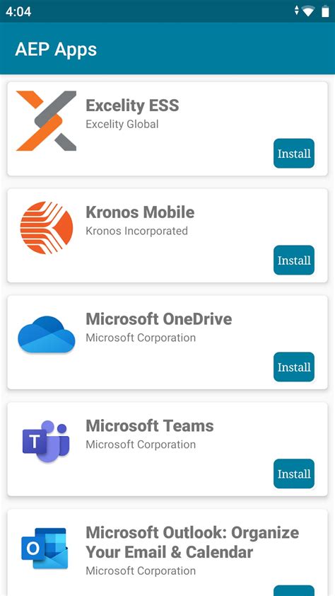 Aep Apps Pour Android Télécharger