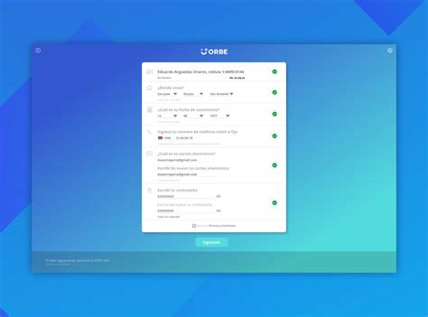 UX UI Design For Registration Form On Behance