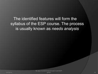 Development Of Esp PPTX