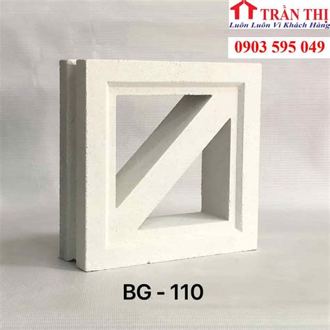 Gạch Bông Gió Trắng BG 110 - Website bán hàng online vật liệu xây dựng ...
