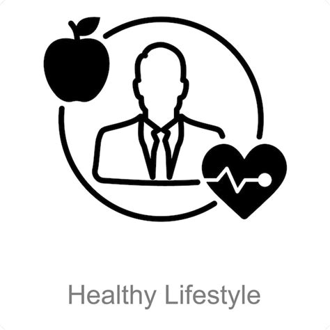 건강한 생활 프리미엄 벡터