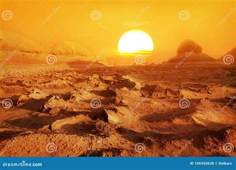Dasht E Lut Deser The Hottest Place On Earth Sunset In The Desert
