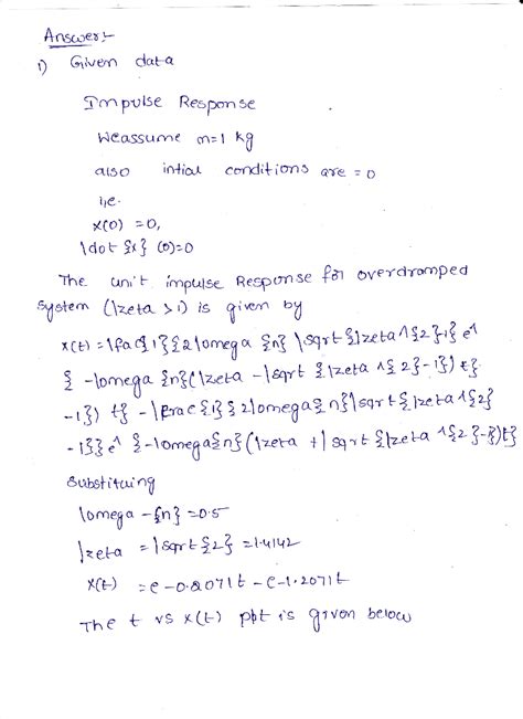 Solved Please Provide The Matlab Code Or Any Code You Used To Graph