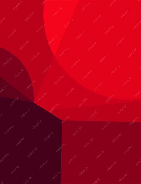 Premium Vector Red Gradient Geometric Background Design