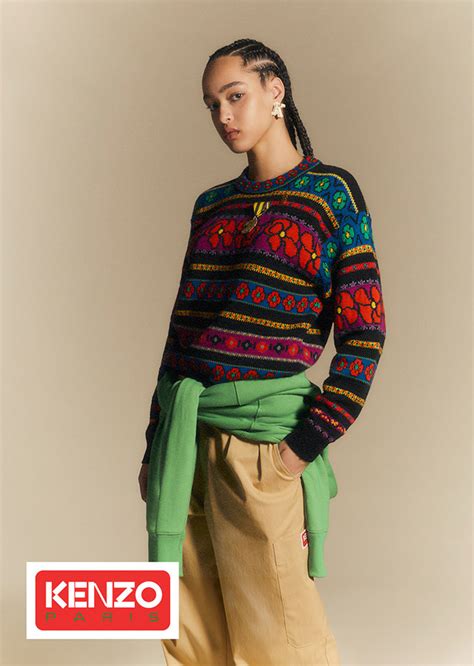 Discover Kenzo Fall Winter 2022 Knitwear Collection