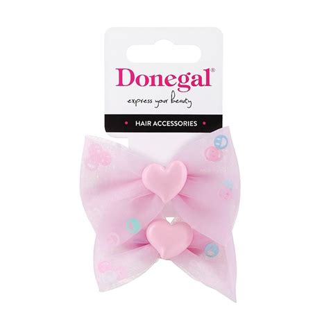 Резинка для волос Donegal розовые з бантом, 2 шт (FA-5602) - купить на ...