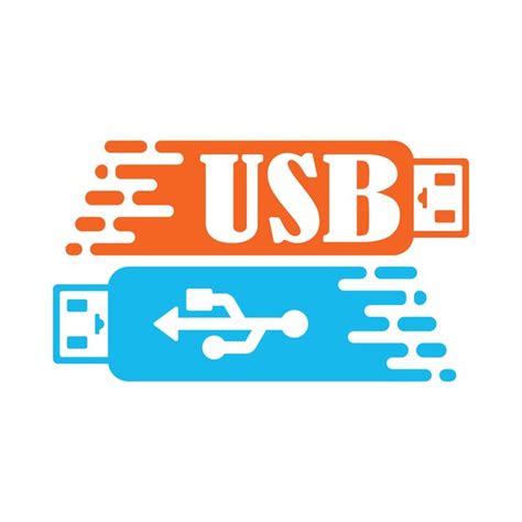 Premium Vector Usb Data Transfer Logo Vector Template
