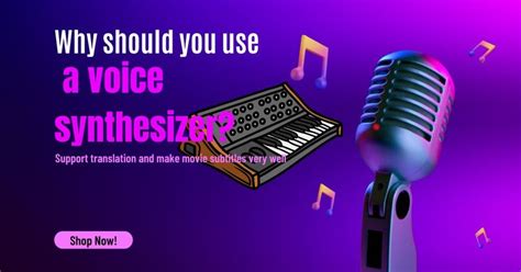 Why Should You Use A Voice Synthesizer