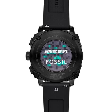 Reloj Fossil Minecraft Le1205 Para Hombre