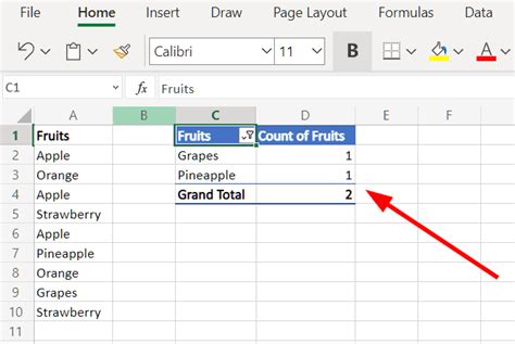 How To Count Unique Values In MS Excel OfficeBeginner