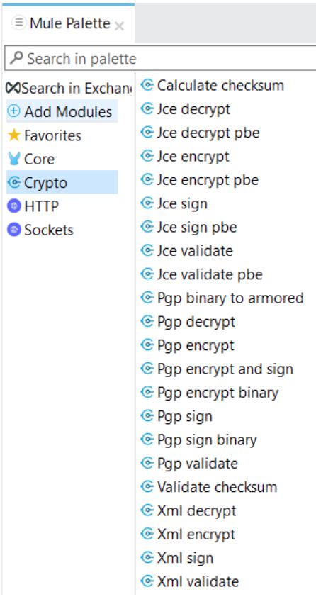 cryptography module mule 4 part 1 pgp encryption decryption